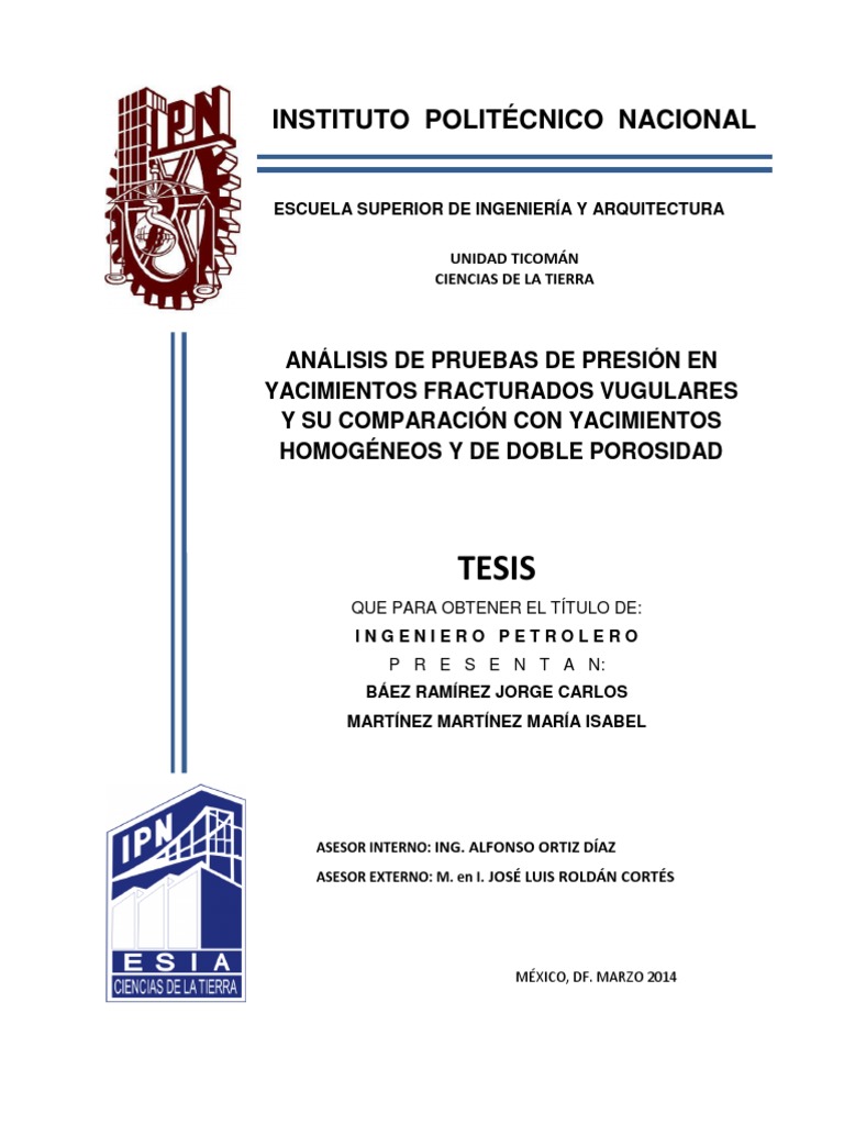Tesis: Instituto Politécnico Nacional