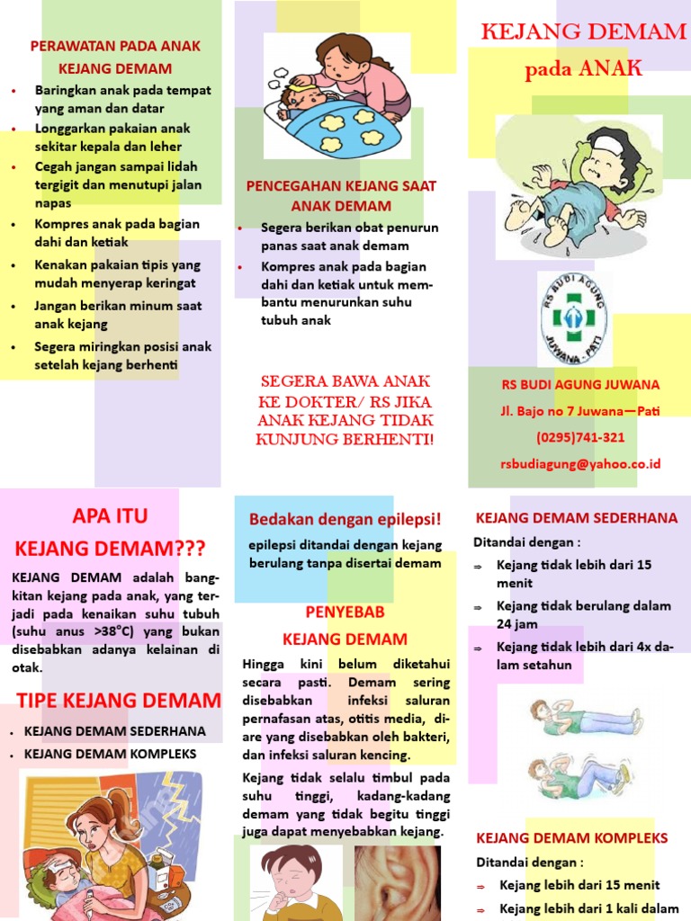 Leaflet Kejang Demam | PDF