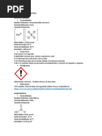 Pictograma R y S de 4 Reactivos | PDF | Cloroformo | Quemar