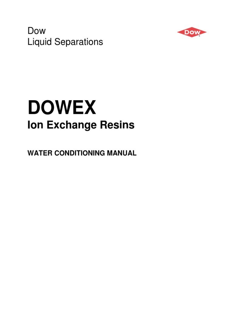 Dowex Ion Exchanger Resin LA | PDF | Ion Exchange | Ion
