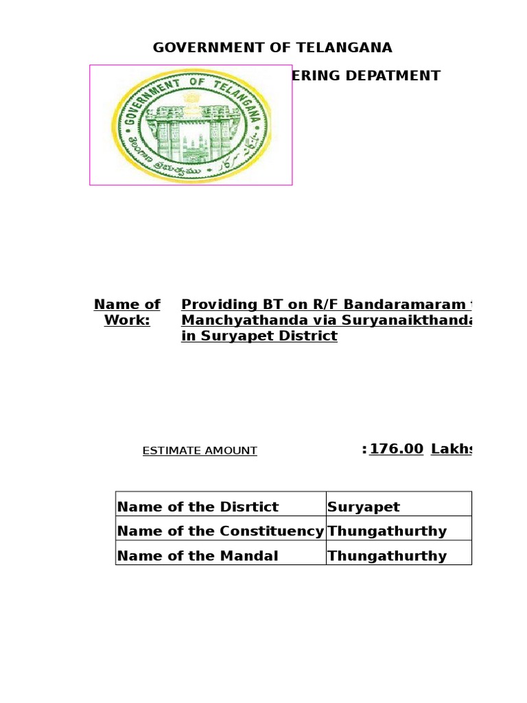 Model Morth SSR 2016-17 CRR Est Final | PDF | Construction Aggregate | Structural Steel