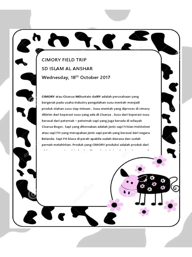 Dairy Farm Worksheet | PDF