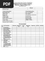 Editable - BRTA Application Form-Medical Report. (English) - PDF | PDF