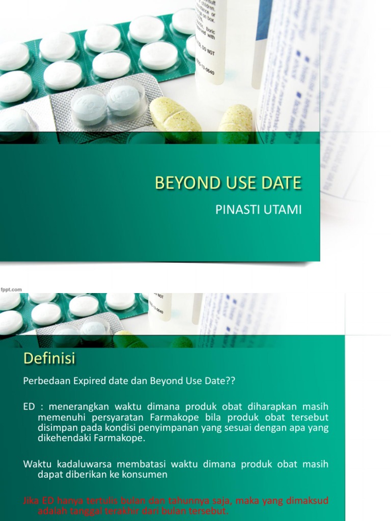 Beyond Use Date: Pinasti Utami | PDF