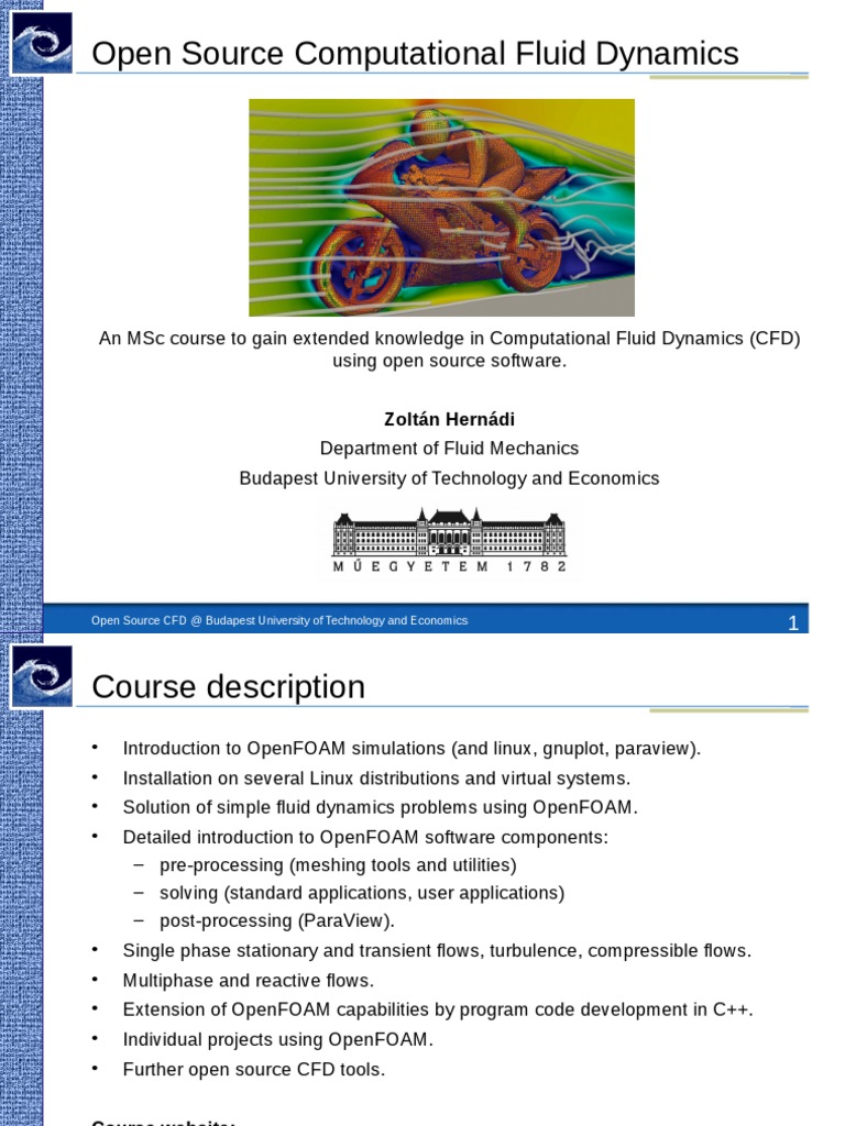 Open Source Computational Fluid Dynamics | PDF | Linux Distribution | Computational Fluid Dynamics