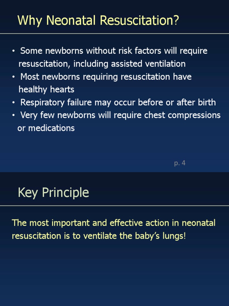 Why Neonatal Resuscitation? | PDF