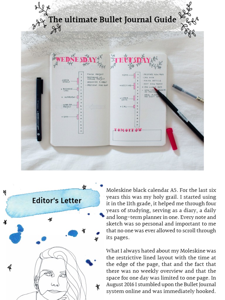 The Ultimate Bullet Journal Guide | PDF | Workweek And Weekend | Business