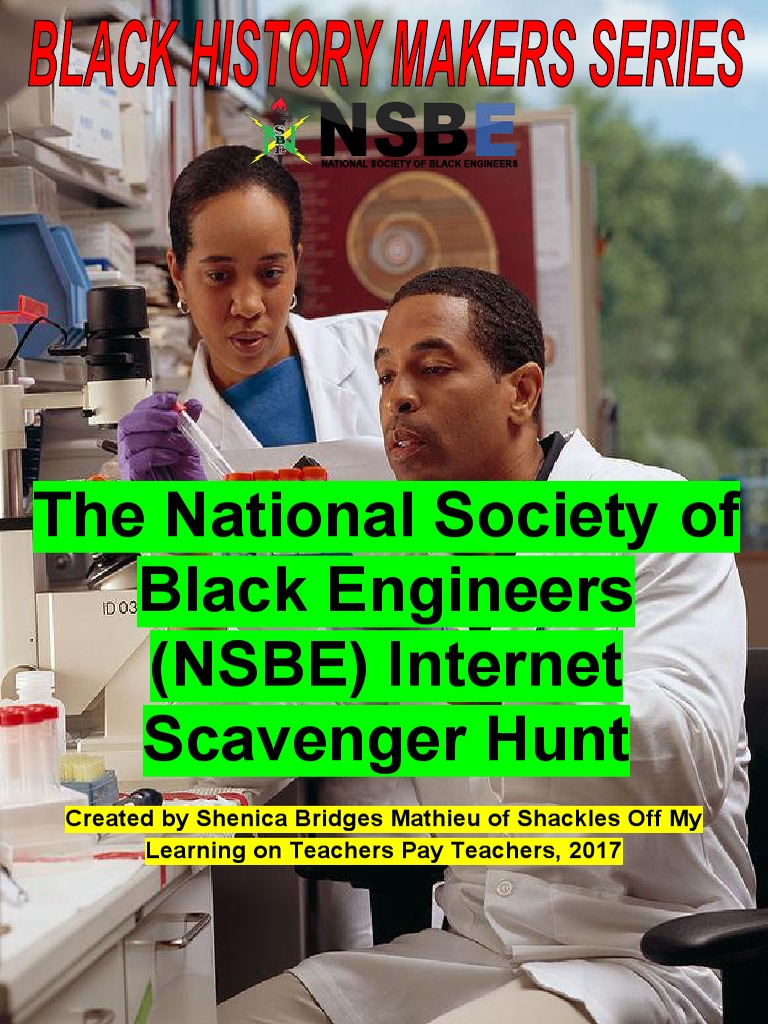 National Society of Black Engineers Nsbe Webquest | PDF | Cognition ...