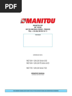 Manitou Fault Codes List | PDF