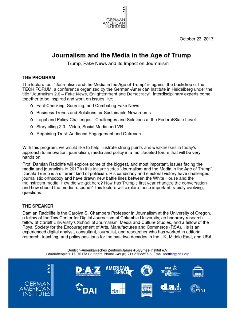 Program Invitation Radcliffe | Journalism | Mass Media
