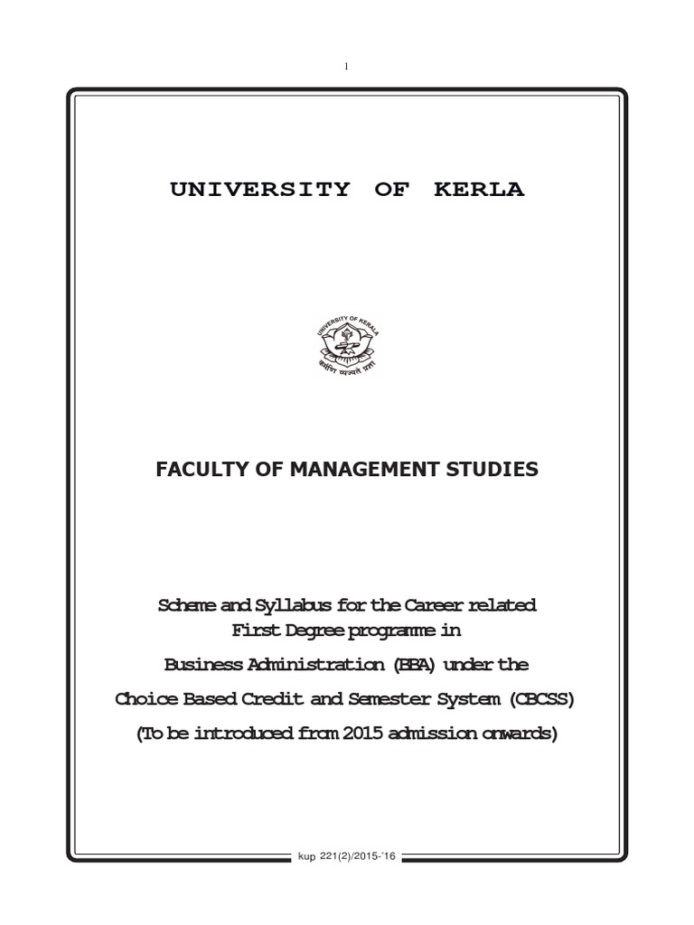 Bba | PDF | Conservation Biology | Thesis