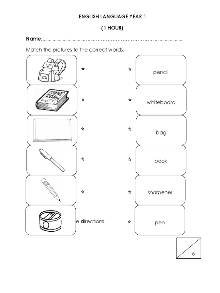 ENGLISH YEAR 1-Test-2.docx | Fashion | Fashion & Beauty