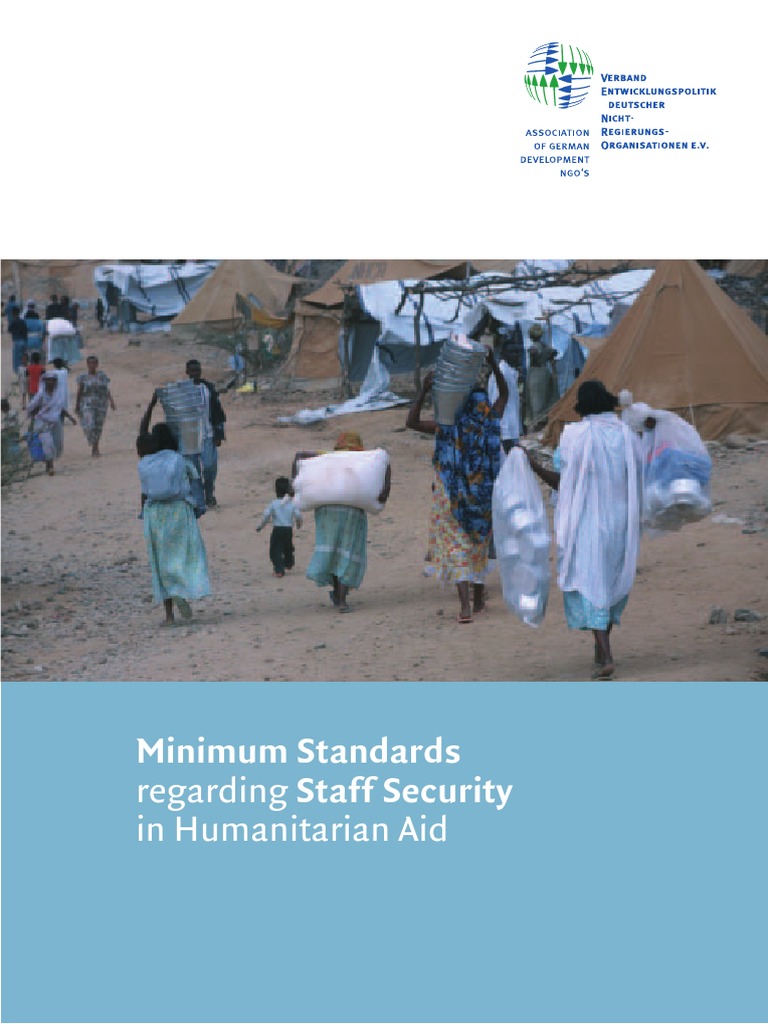 Staff Security Standards in Humanitarian Aid | PDF | Aids ...