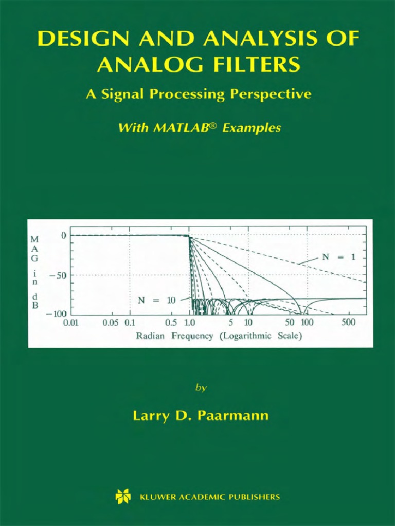 Design and Analysis of Analog Filters - A Signal Processing PDF | PDF ...