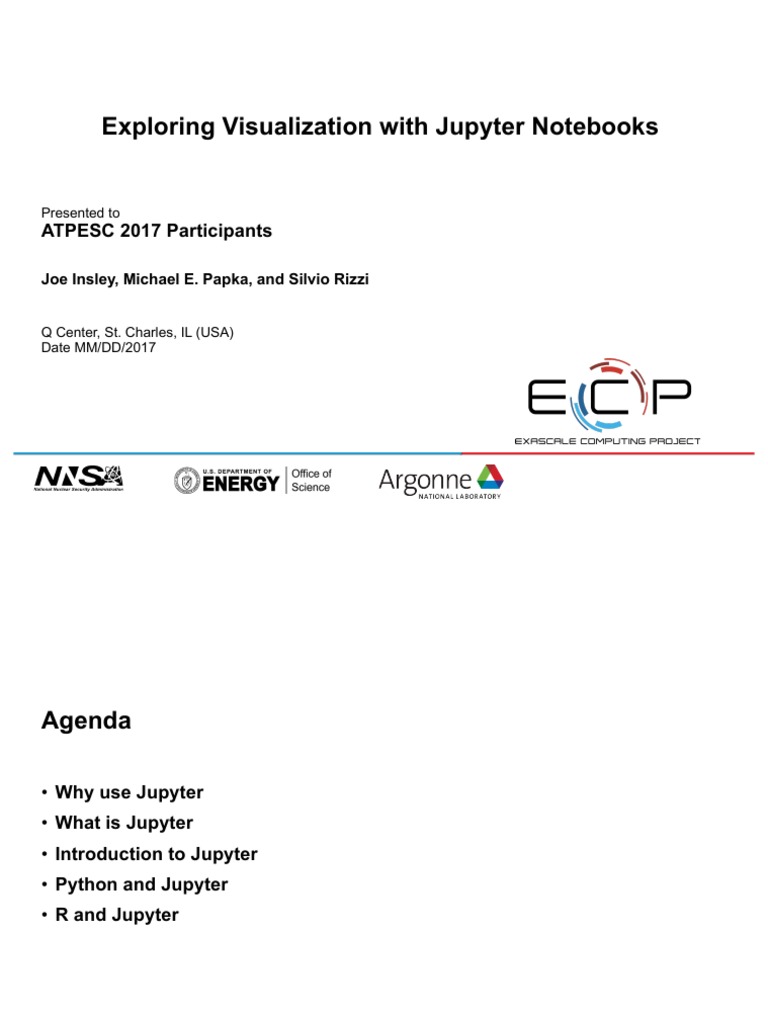 ATPESC 2017 Track-7 5-8-10 430pm Papka-Insley-Rizzi-Exploring ...