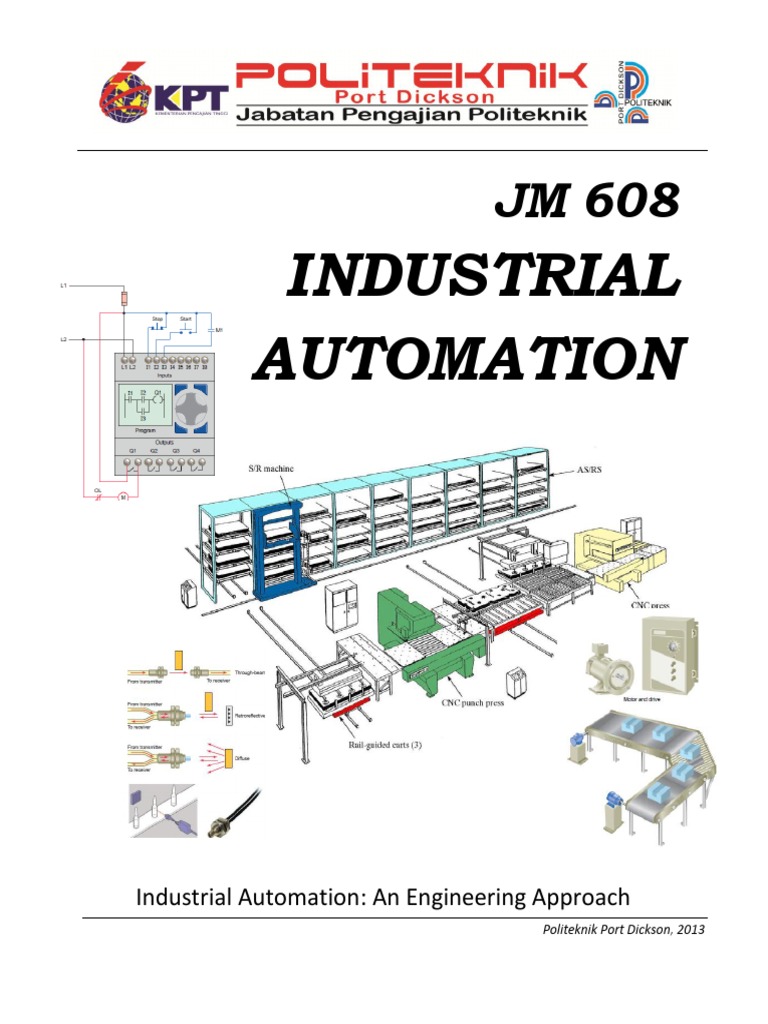 Industriial Autommation Textbook | PDF | Automation | Machines