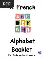 French Alphabet Booklet for Kids | PDF | Language Arts & Discipline