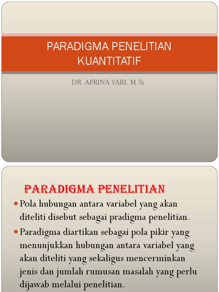 Paradigma Penelitian Contoh Dan Jenisnya - Riset
