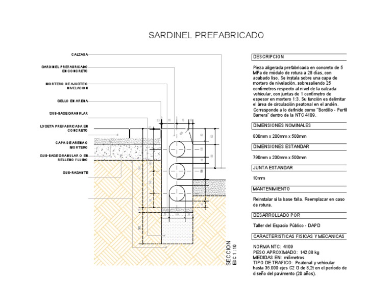 Detalle Sardinel de Confinamiento | Science | Ingeniería