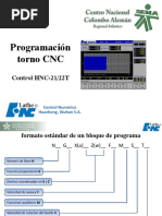 10 Ejemplos de Programacion CNC | PDF | Control numerico | Programación ...