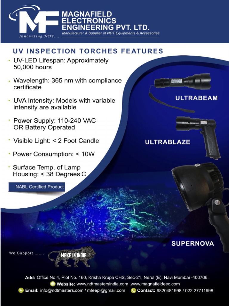 UV LED Inspection Torches | PDF