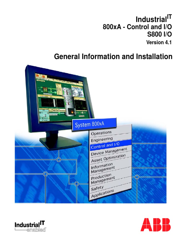 3BSE020923R4101 A en S800 I O - General Information and Installation ...