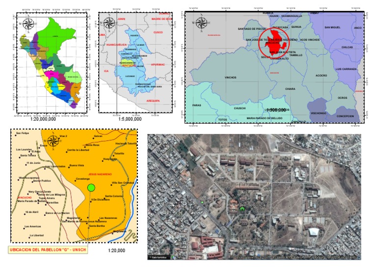 Mapa UB-Pabellon G-UNSCH | South America | Peru | Free 30-day Trial ...