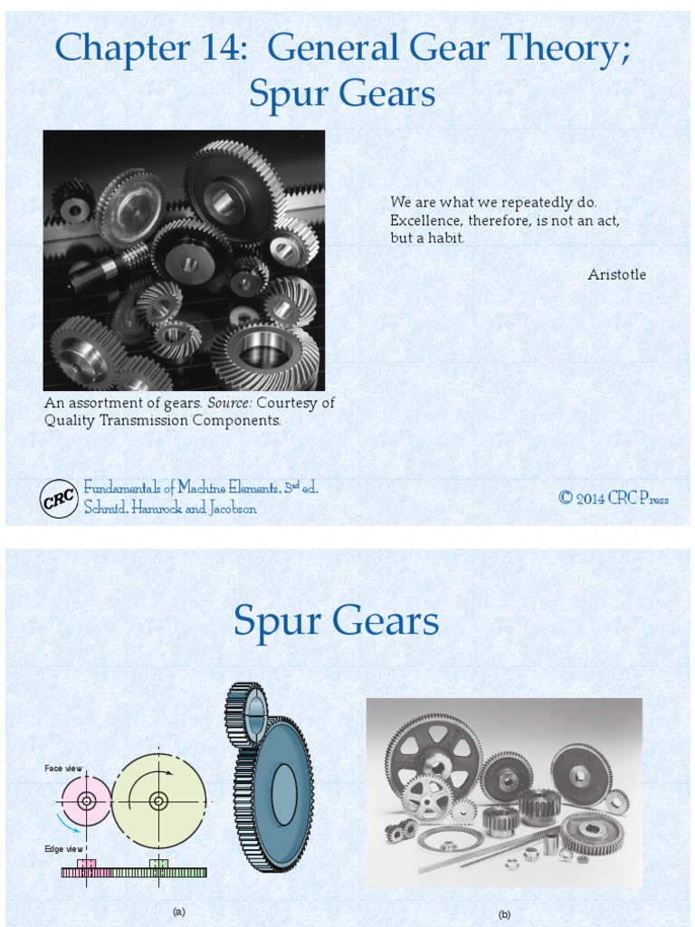 General Gear Theory PDF | PDF | Mechanics | Classical Mechanics