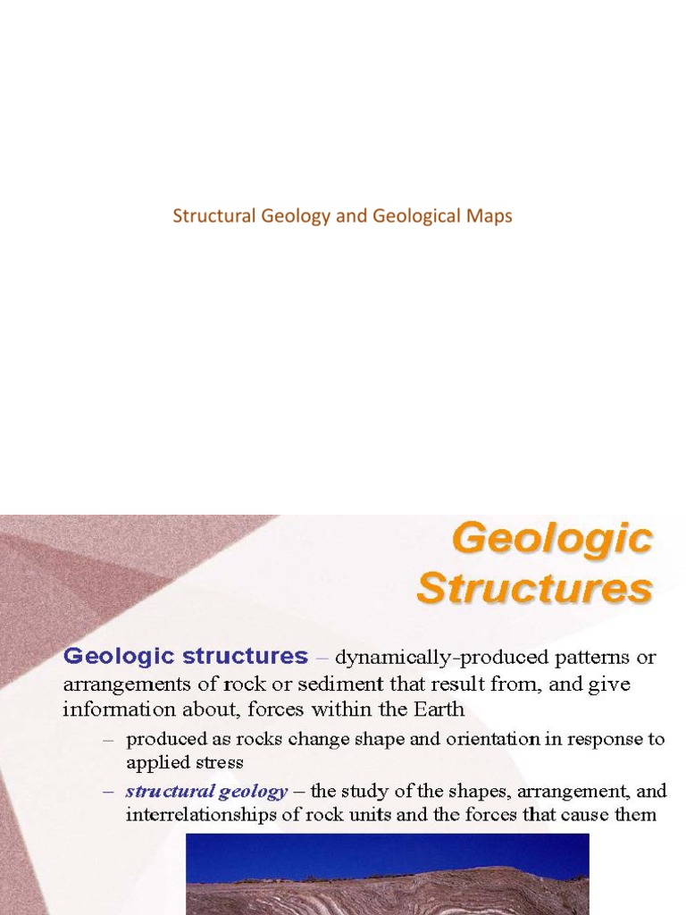 Structural Geology and Geological Maps | PDF | Geology | Stratigraphy