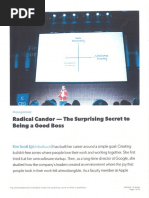 Radical Candor for Leaders | PDF | Conversation | Humility