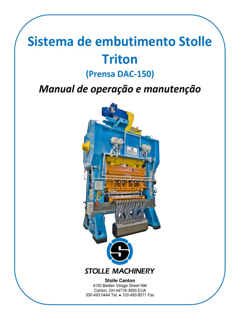 Stolle Triton Cupping System Operation and Maintenance Manual | PDF ...