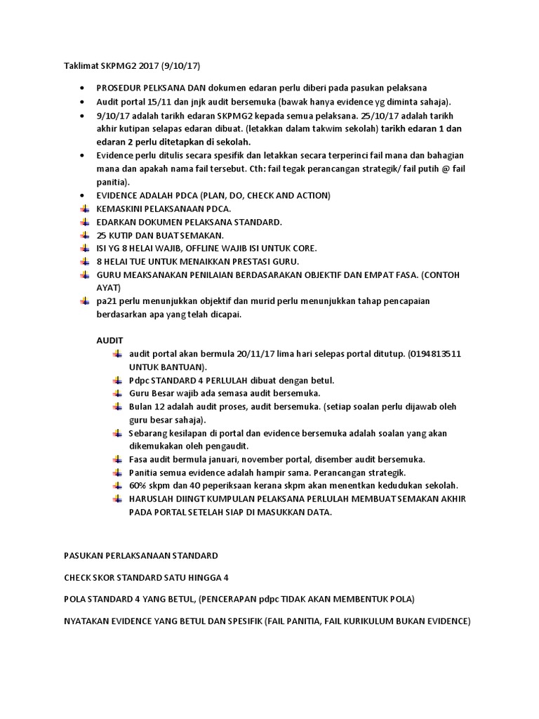 Contoh Laporan Taklimat Skpmg2 - Benjamin Forsyth