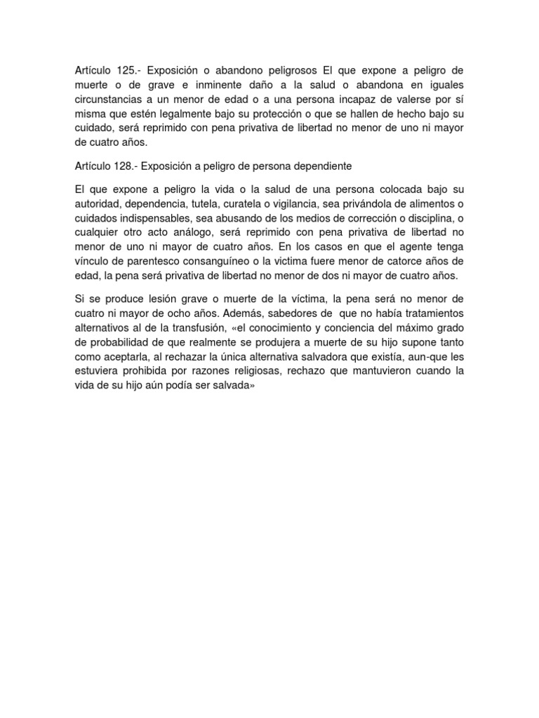 Artículo 125 | PDF