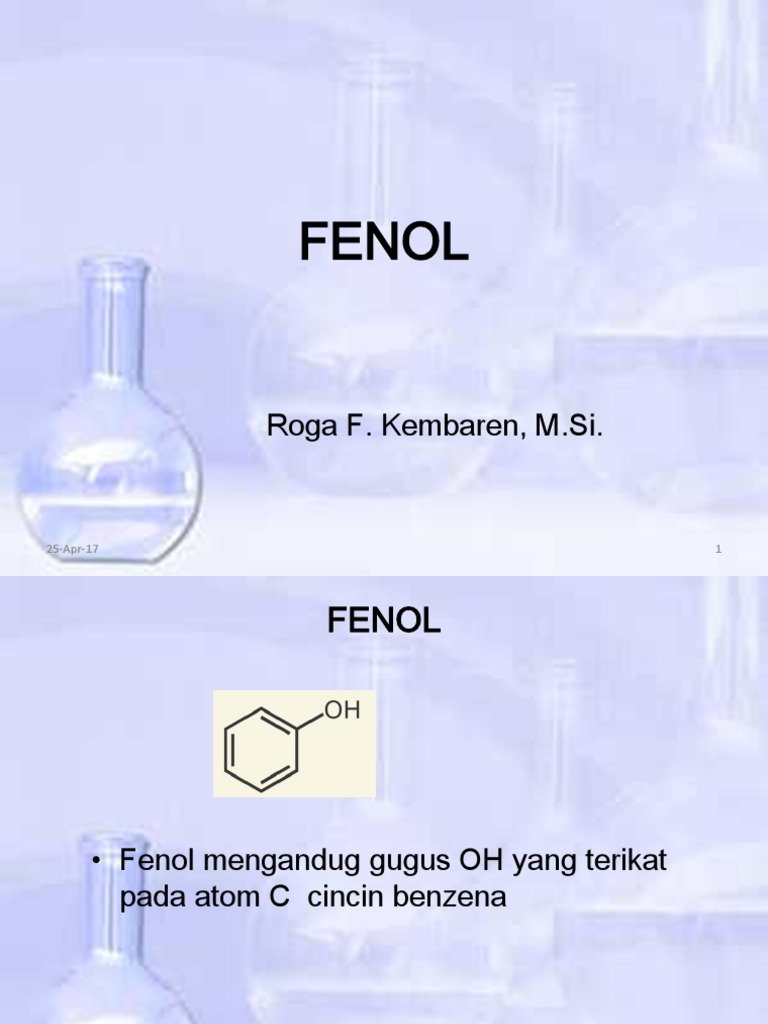 Struktur dan Tata Nama Fenol | PDF