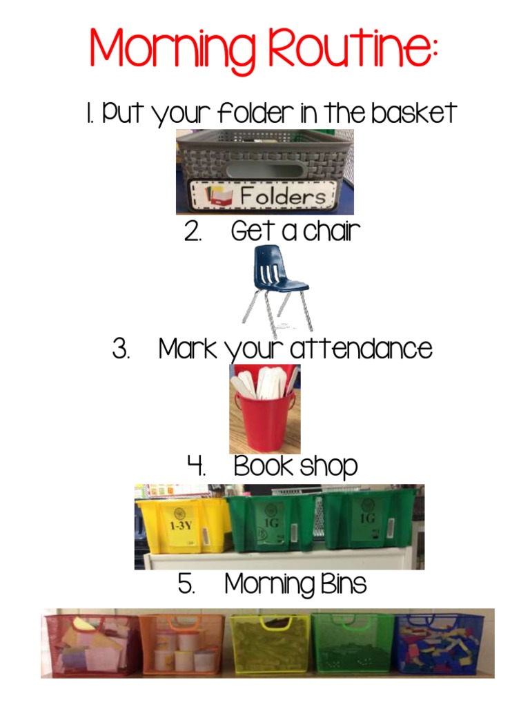 Morning Routine | PDF