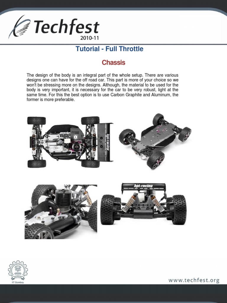 Tutorial - Full Throttle: Chassis | PDF