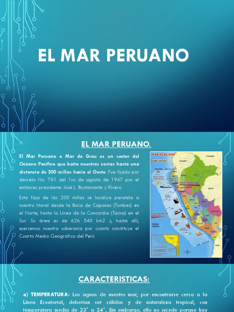 El Mar Peruano | PDF | Formaciones terrestres costeras y oceánicas ...