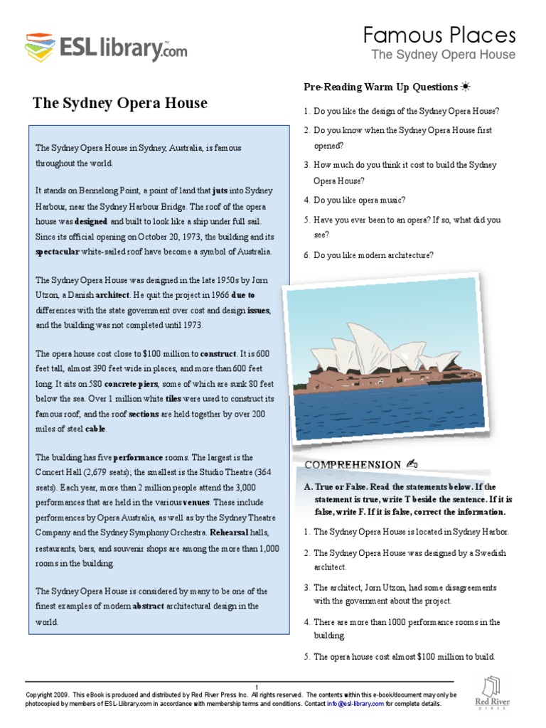 Sidney Opera House | PDF