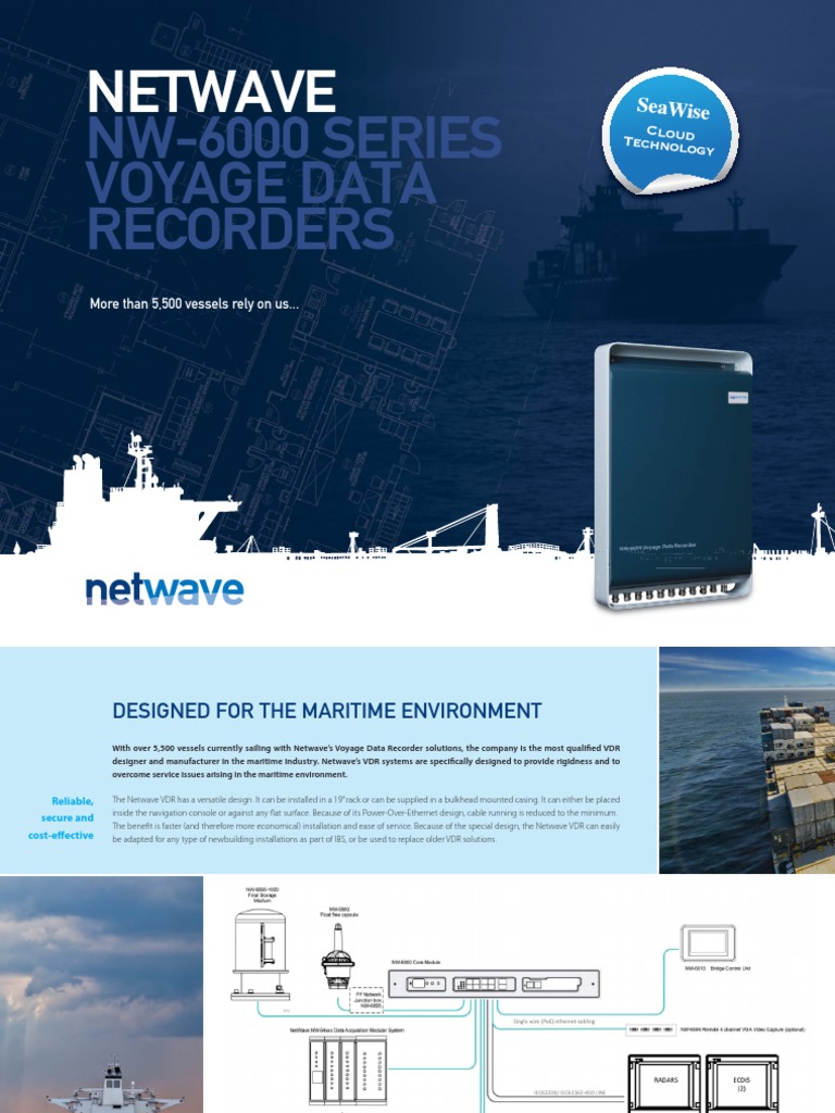 Netwave NW 6000 VDR Brochure 2016 | PDF | Cloud Computing | Microphone