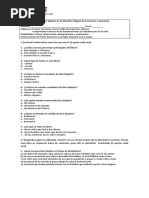 Preguntas Control de Lectura Don Quijote | PDF | Don Quijote | Caballero
