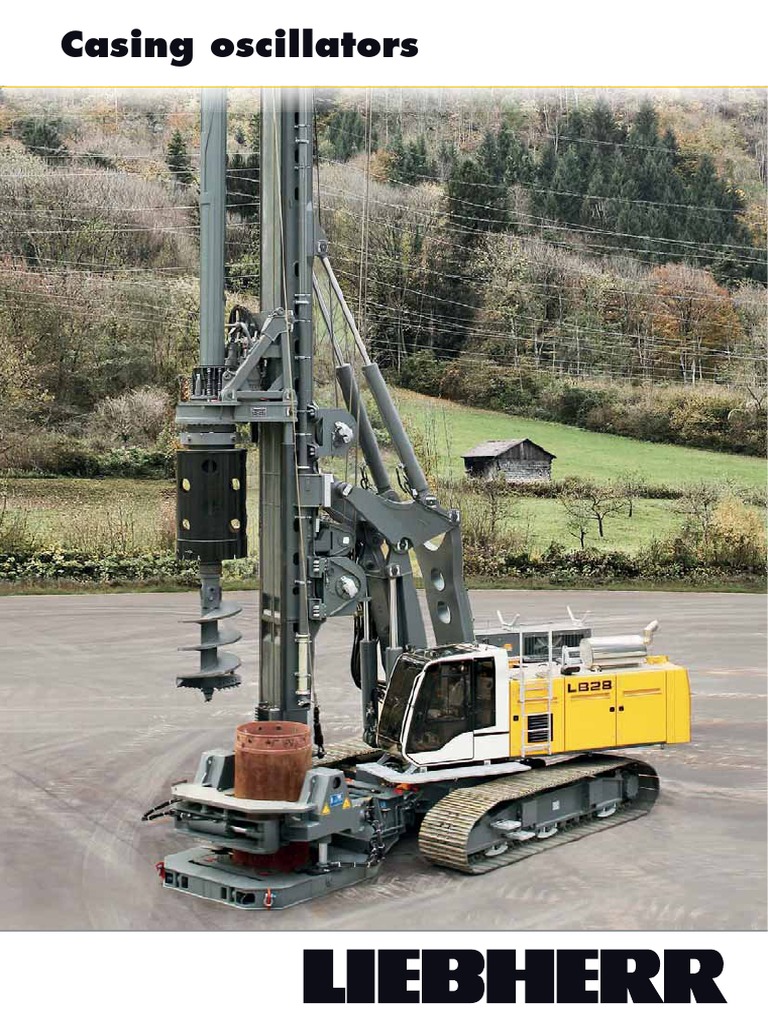 Hydraulic Casing Oscillators Overview | PDF | Deep Foundation ...