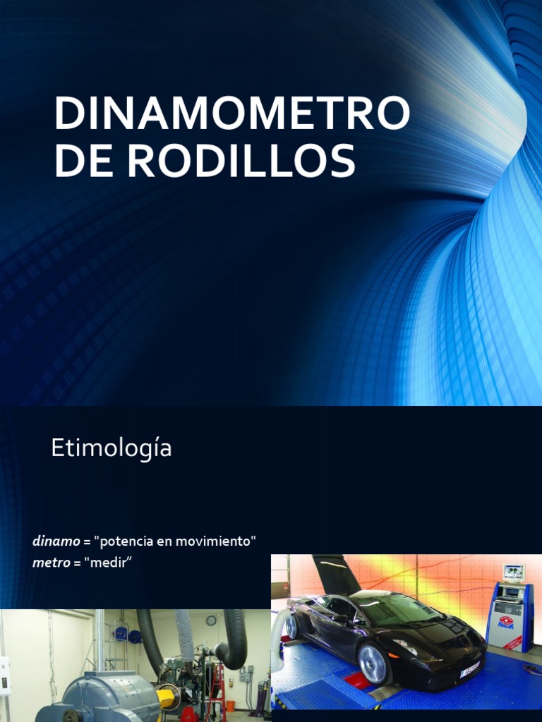 Dinamometro Automotriz | PDF | Esfuerzo de torsión | Coche
