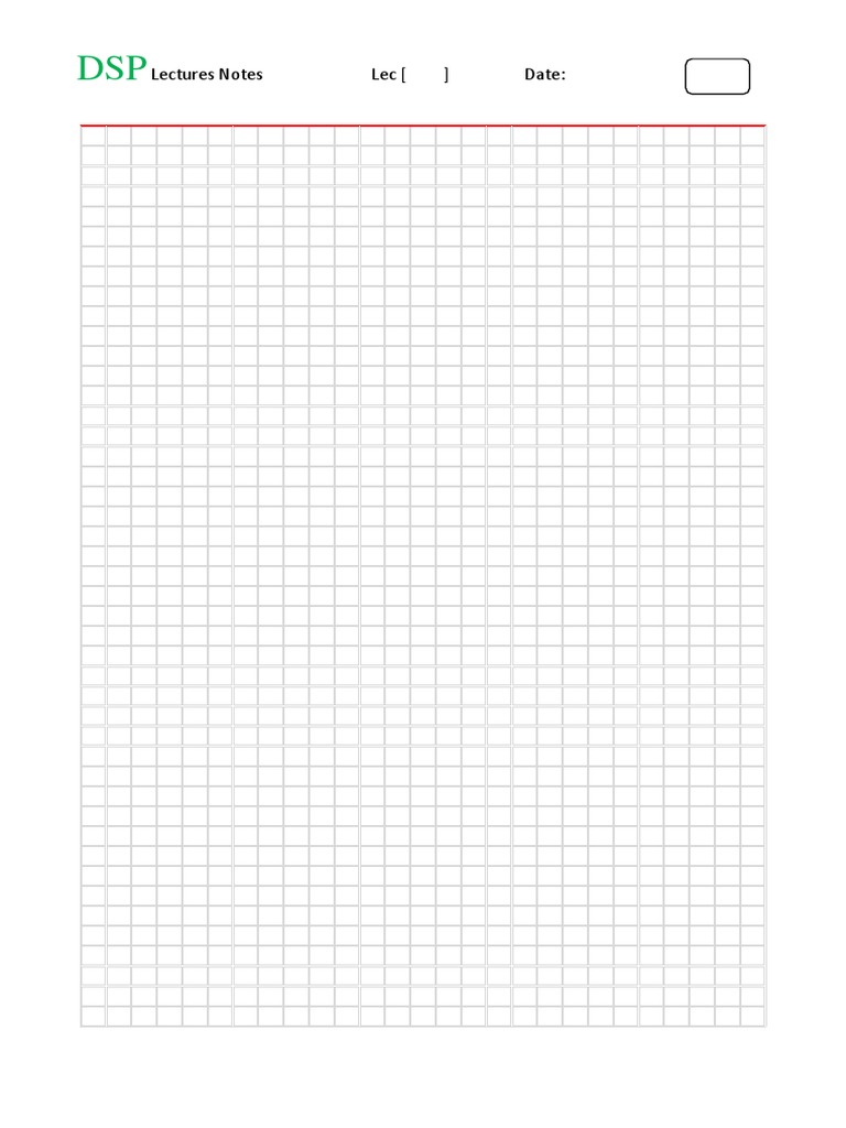 DSP Test Lecture Notes | PDF