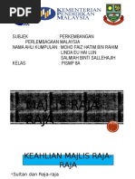 Peranan Majlis Raja | PDF