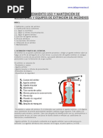 Procedimiento Inspección de Extintores | PDF | Química