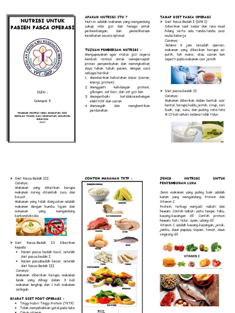 Leaflet Nutrisi | PDF