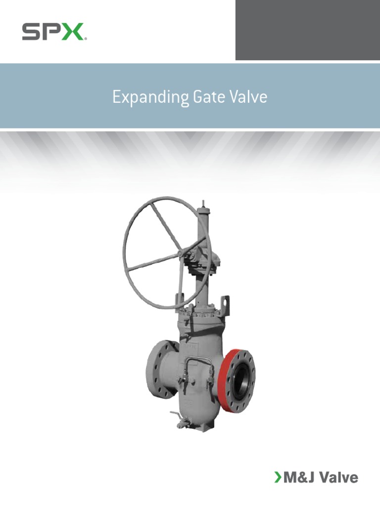 Mj-1645-Us Expanding Gate Valve Mj | Valve | Pipe (Fluid Conveyance ...
