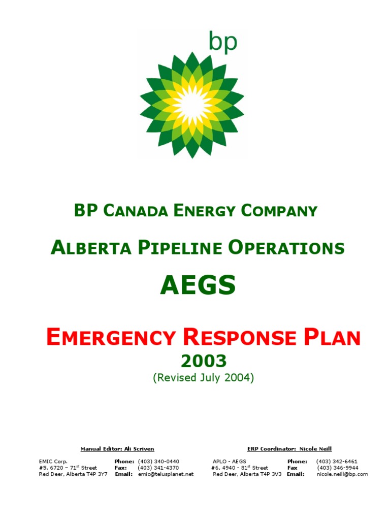 Emergency Response Plan | PDF | Emergency | Incident Command System