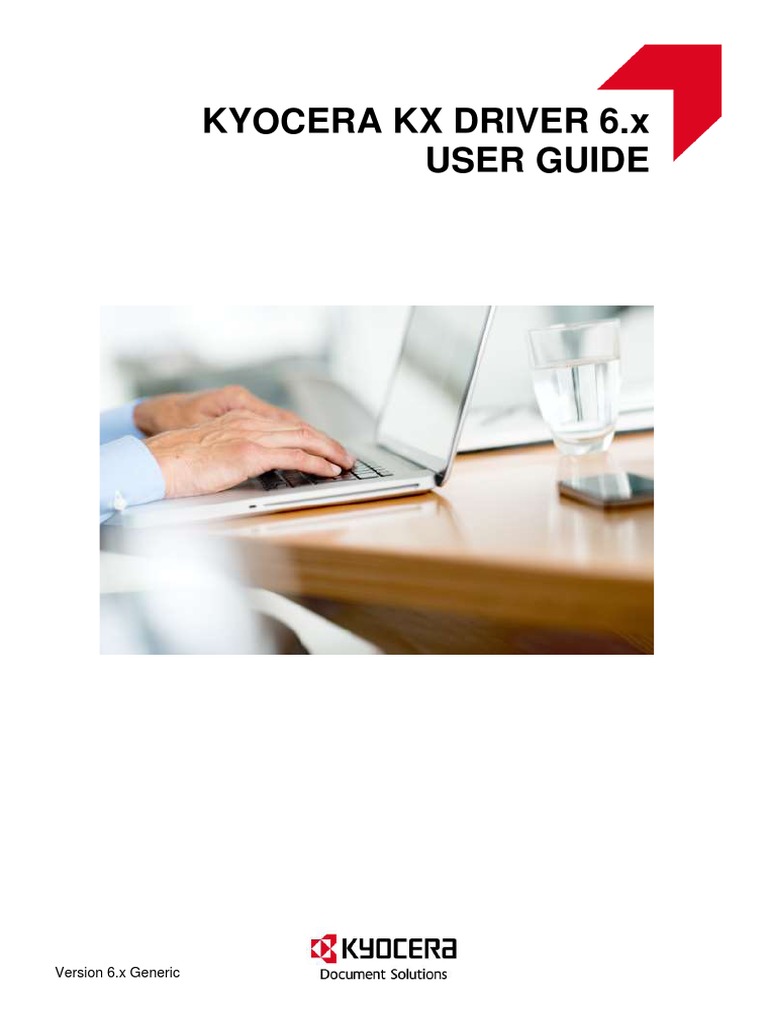 Kyocera KX Driver 6.X User Guide | Download Free PDF | Installation ...