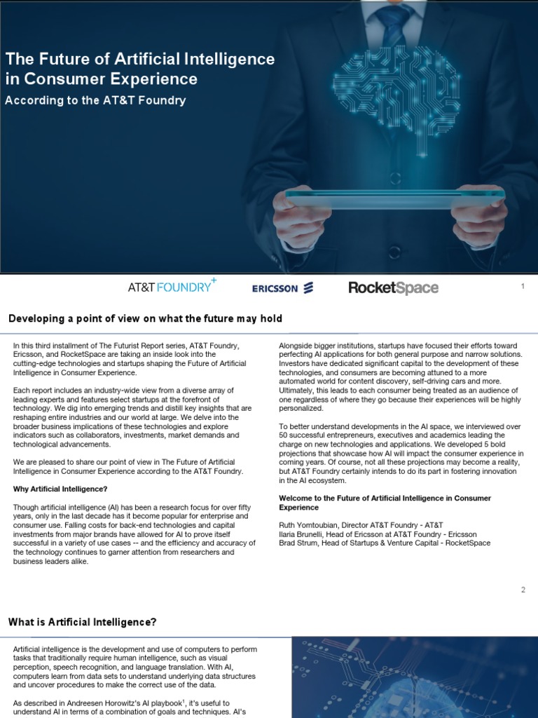The Future of Artificial Intelligence | PDF | Artificial Intelligence ...